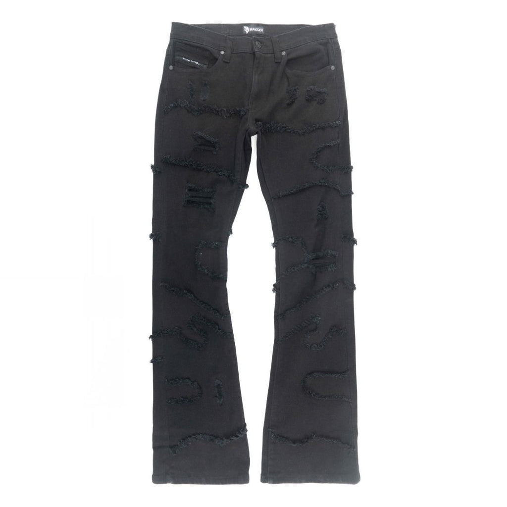 MAKOBI PASTONI STACKED JEANS